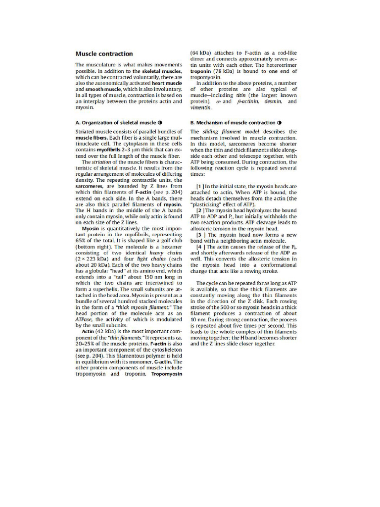 Biochem of Msk | PDF