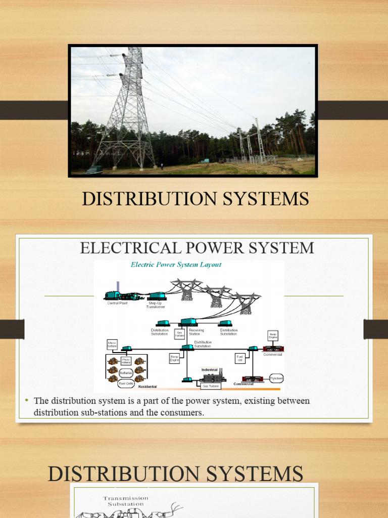 Overview of Electrical Distribution Systems | PDF | Electric Power Distribution | Electrical ...