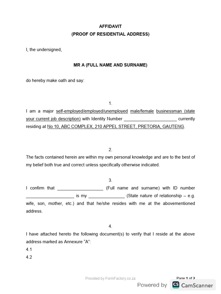 proof-of-residence | PDF