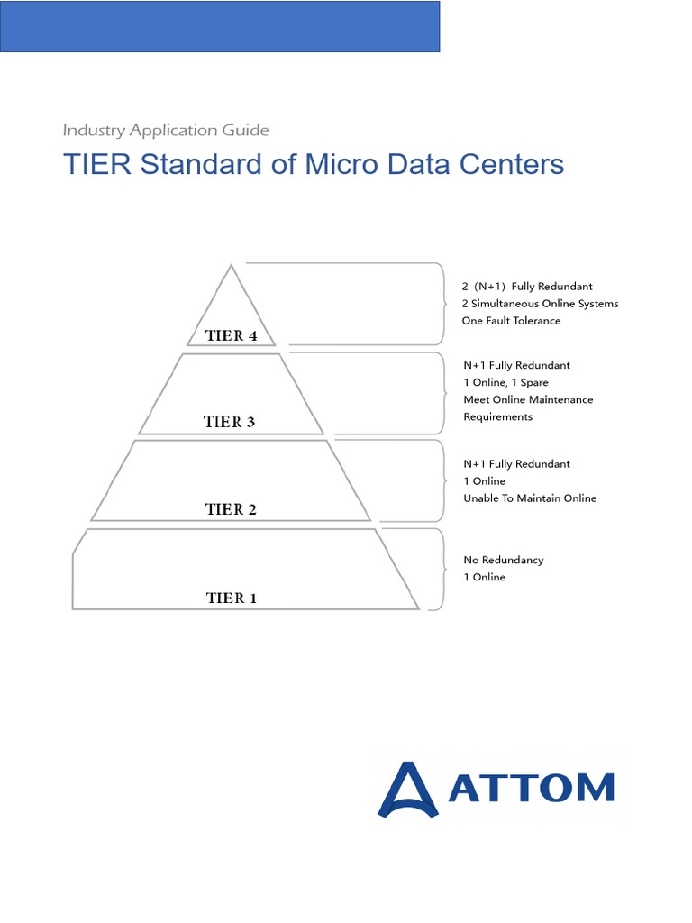 Micro Data Center Tier Standards Guide | PDF | Data Center | Engineering