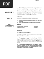 GCSE Biology Core Practical: Cells | PDF | Microscope | Field Of View