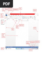 Basic Parts of MS Word Window | PDF | Microsoft Word | Window (Computing)