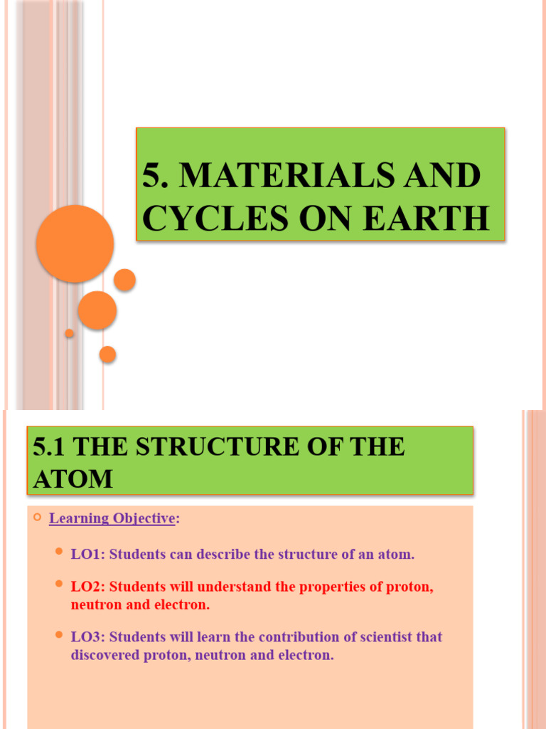 Understanding Earth's Materials and Climate | PDF | Ice Age | Atoms