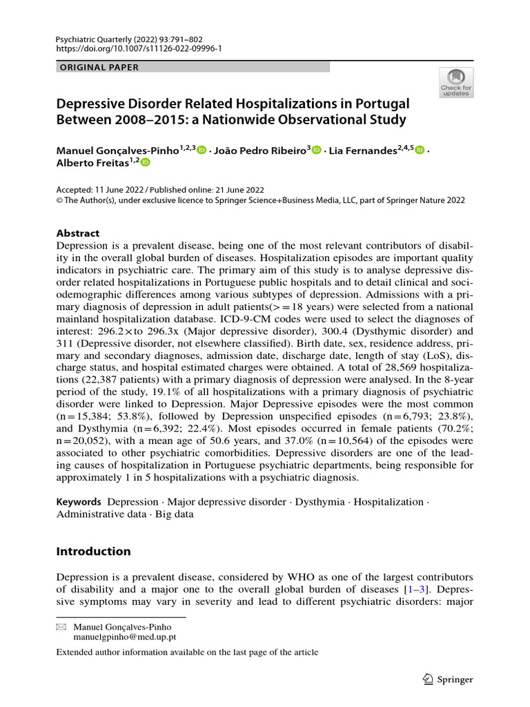 MDD 2 | PDF | Major Depressive Disorder | Mental Disorder