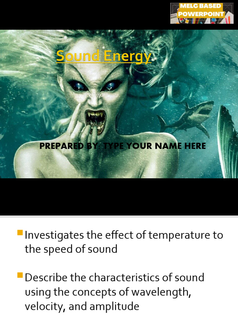 8 g8 Science q1 - Week 4 Propagation of Sounds Part 1 | PDF | Sound | Waves