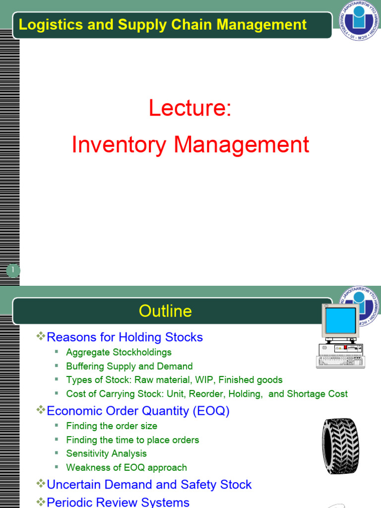Inventory Management and EOQ Analysis | PDF | Normal Distribution ...