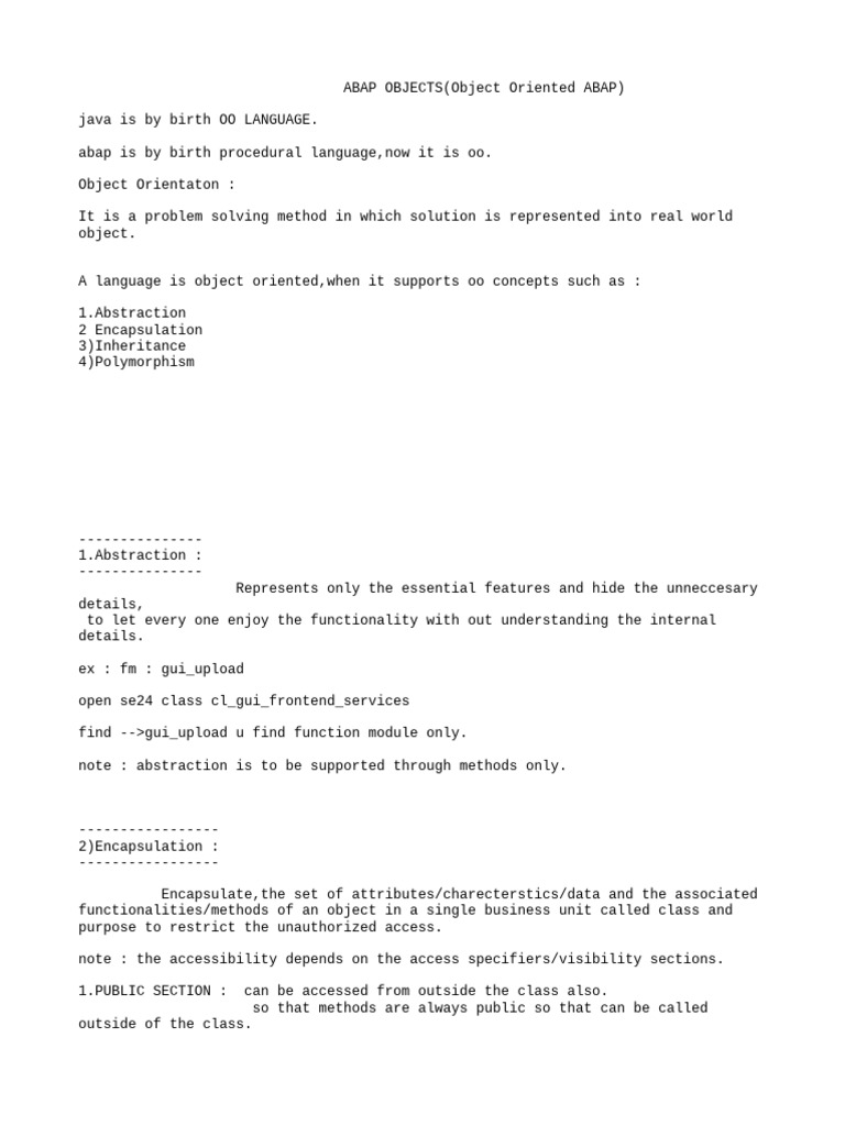 Oo Pdf Method Computer Programming Class Computer Programming 4530