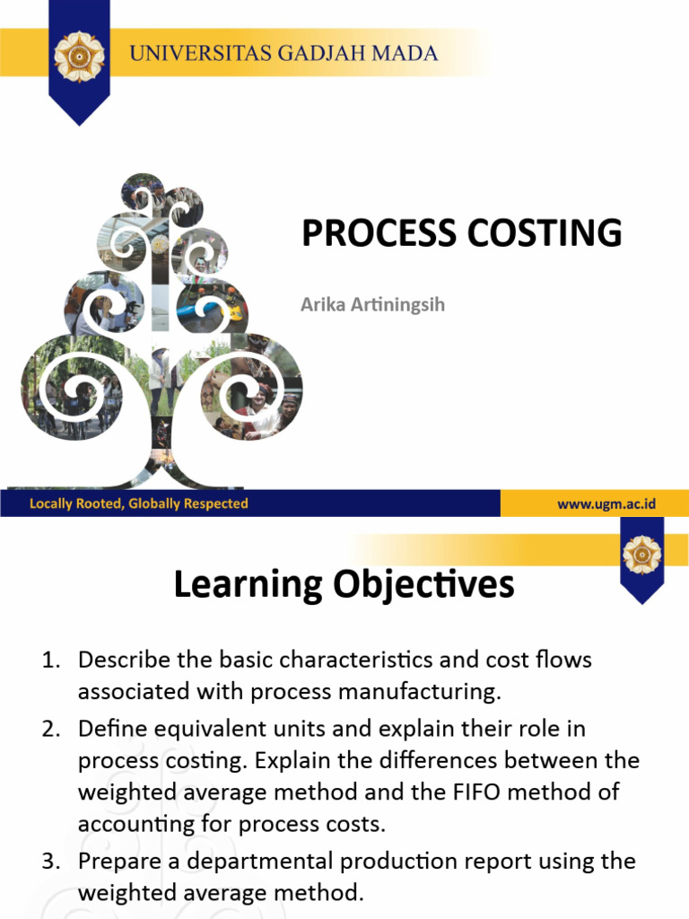 Week 6 - Process Costing | PDF | Inventory | Cost