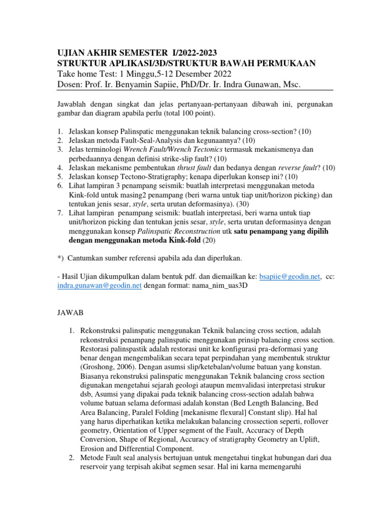 Muhammad Gilang Aldiansach UAS Struktur 3D 2022-2023 | PDF