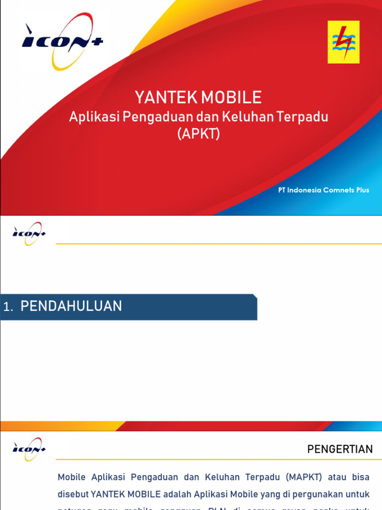 Sosialisasi Yantek Mobile V 5.9.8 (Fitur Check in Check Out) | PDF ...