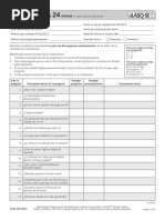 ASQ-SE2 6 Meses | PDF | Comportamiento