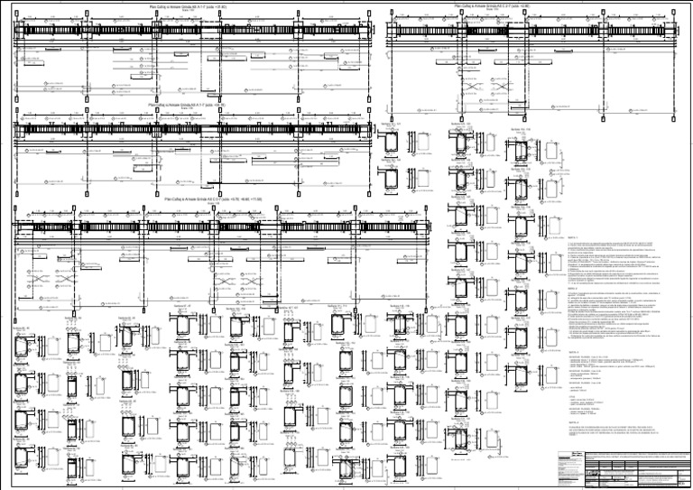 R86 - 8A Plan Cofraj Si Armare Grinzi Longitudinale Suprastructura 3 ...