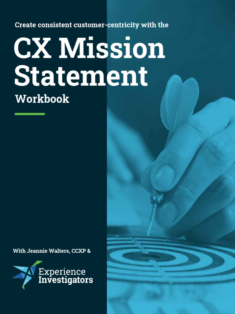 Customer Experience Mission Statement | PDF | Customer Experience ...