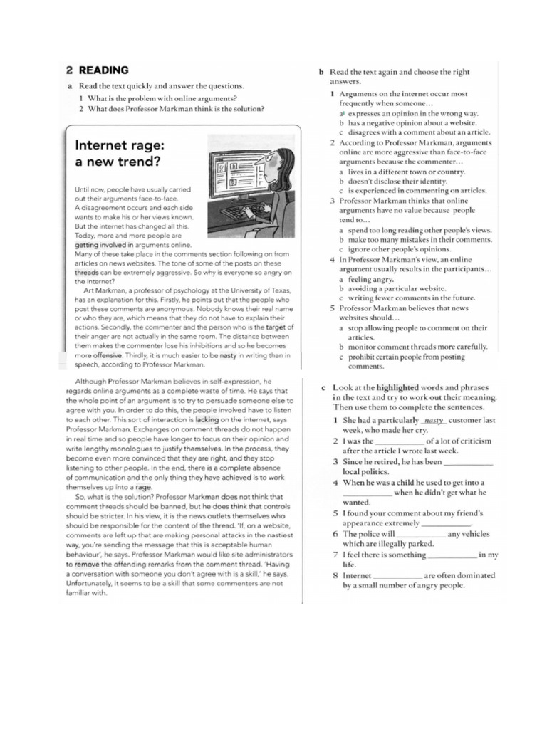 Internet Rage Reading | PDF