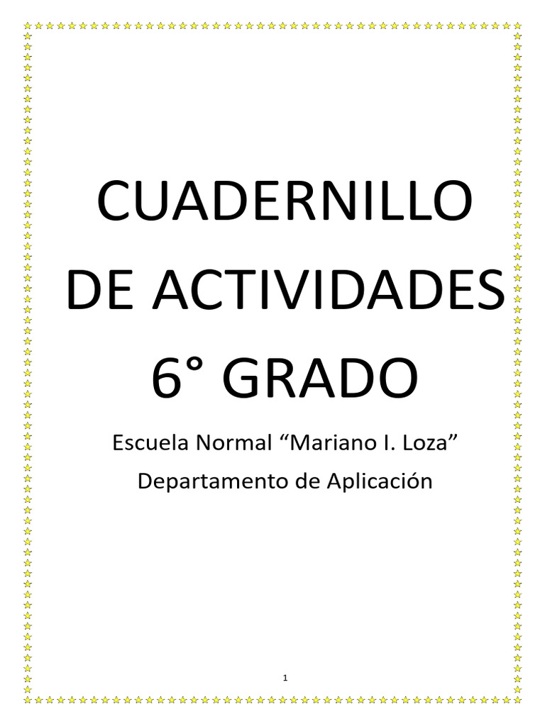 CUADERNILLO | PDF