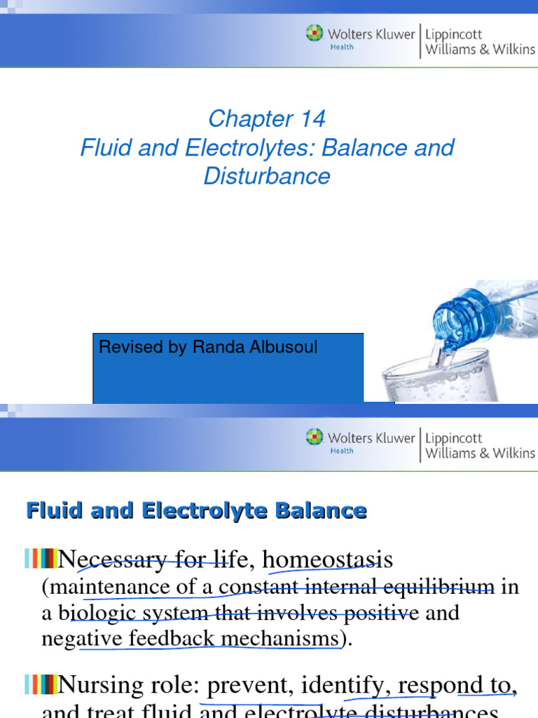 Fluid 1 1 | PDF | Kidney | Medical Specialties