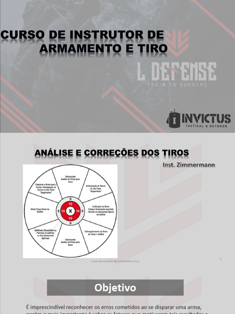 Iat - Análise e Correção Dos Tiros - 20 | PDF | Munição | Projéteis