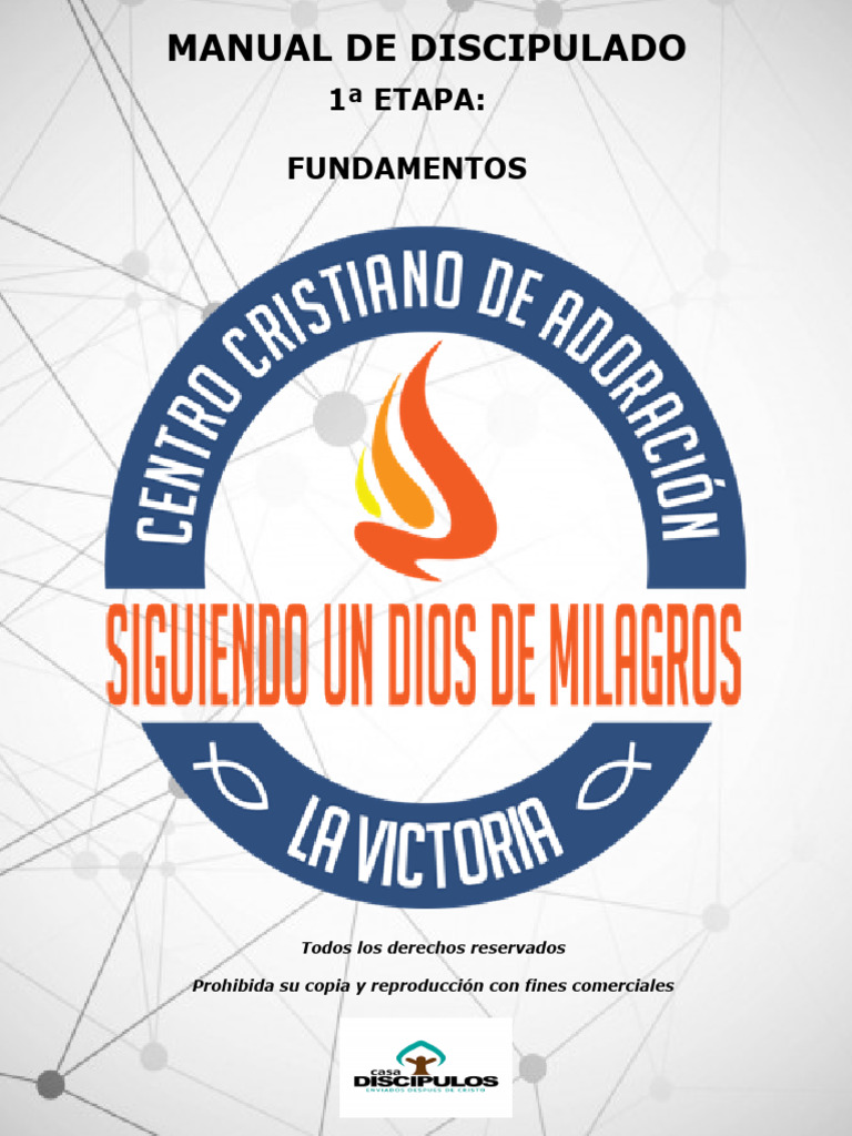Manual de Discipulado de Las Asambleas de Dios Parte A | PDF | Cristo (título) | Oración