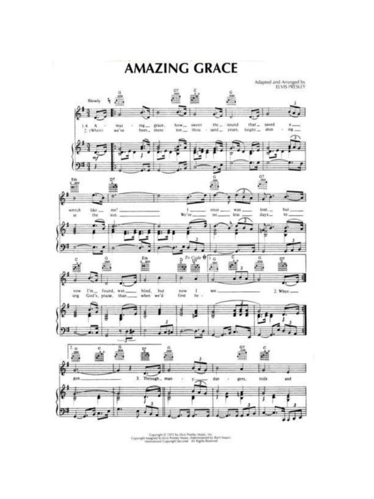 Amazing Grace | PDF