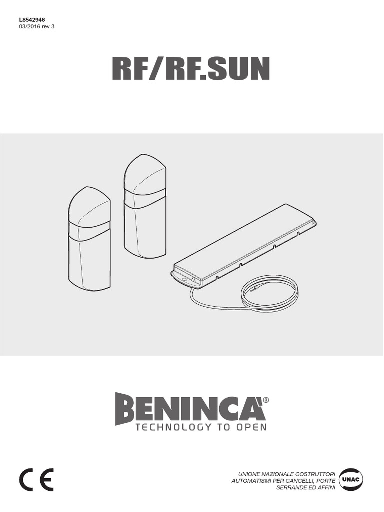RFSUN - Solar Powered Safety Edge Transmitter | PDF | Rechargeable ...