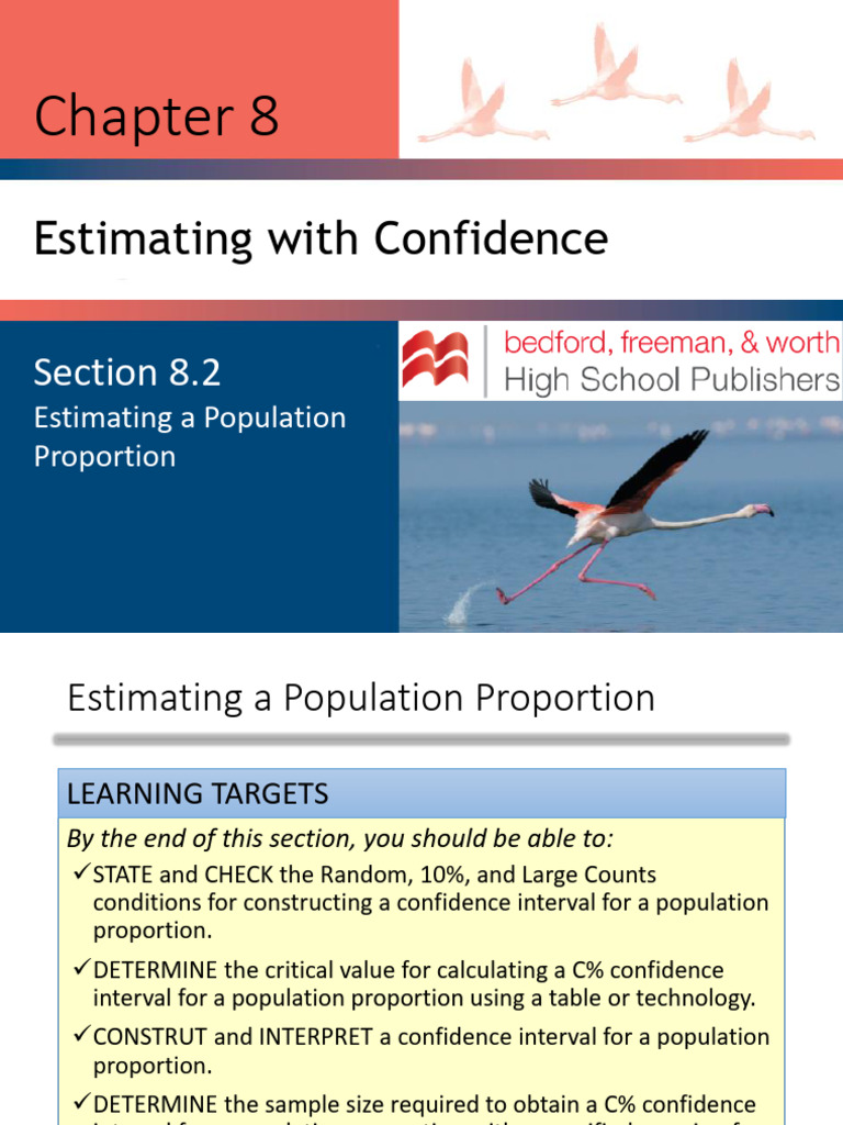 Confidence Intervals for Population Proportions | PDF | Confidence ...