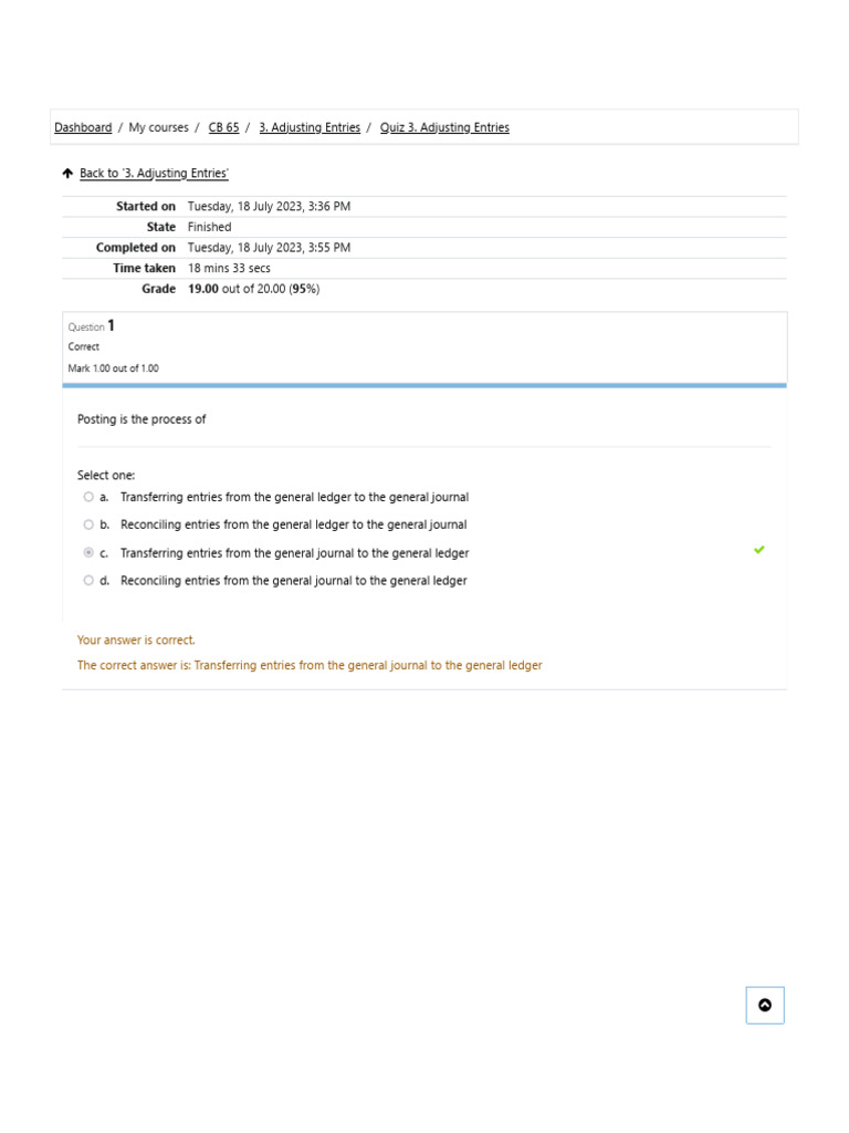 Quiz 3. Adjusting Entries Attempt Review | PDF | Balance Sheet | Debits ... Quiz 3. Adjusting Entries Attempt Review | PDF | Balance Sheet | Debits ...