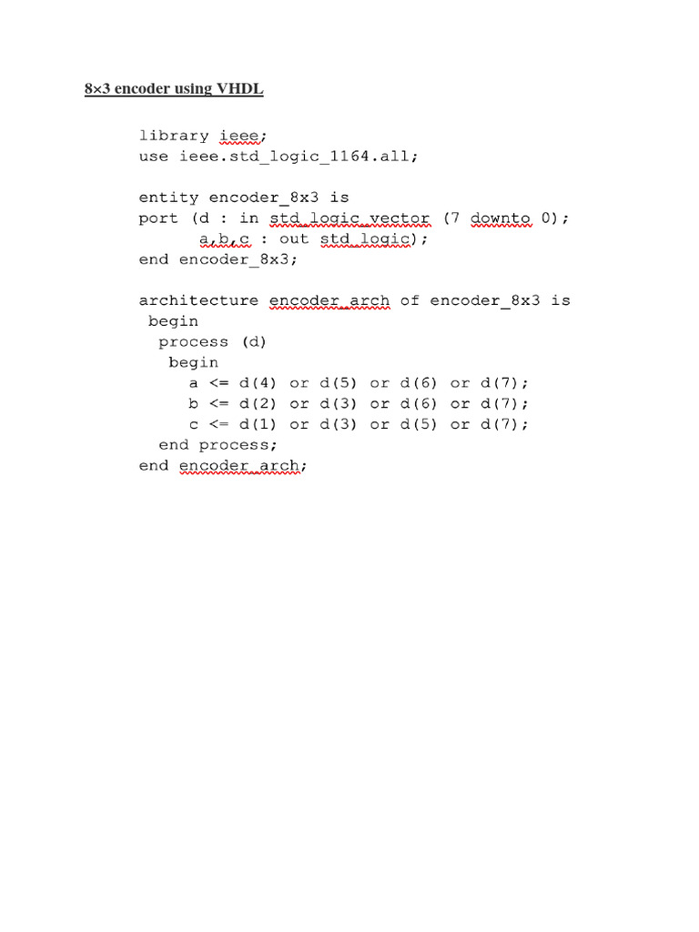 DLD LAB PROGRAMS Encoder, Counters | PDF DLD LAB PROGRAMS Encoder, Counters | PDF