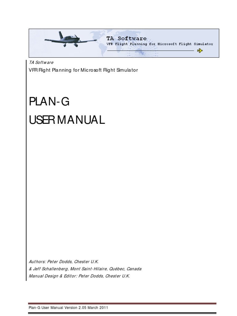 Plan G Manual | PDF