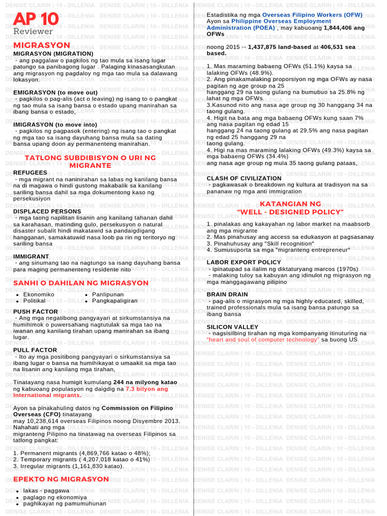 Clarin-Denise-AP-3rd-Prelim | PDF