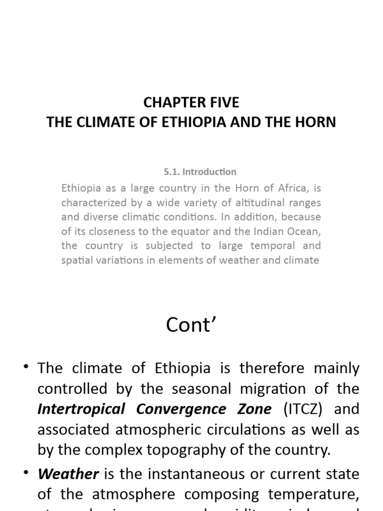 CHAPTER FIVE | PDF | Soil | Climate Change