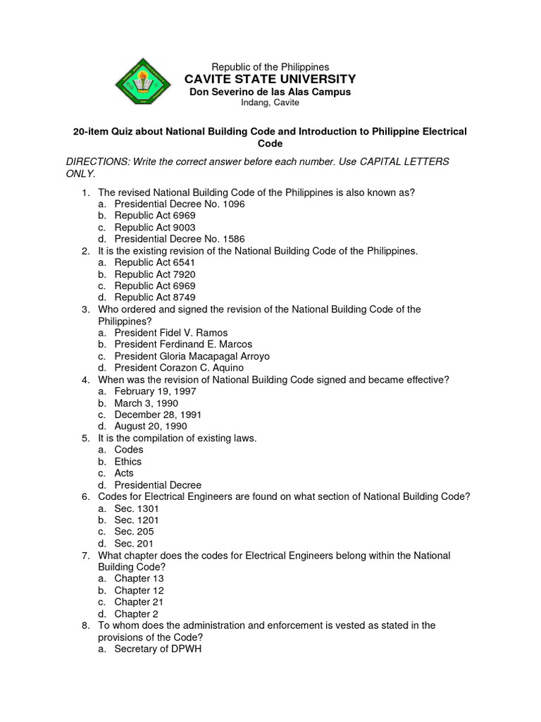 Group 3 National Building Code | PDF | President Of The Philippines ...