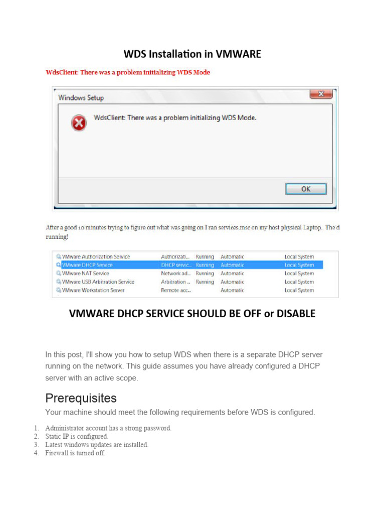 Deploying WIn 7 Using WDS | PDF | Computing | Network Architecture