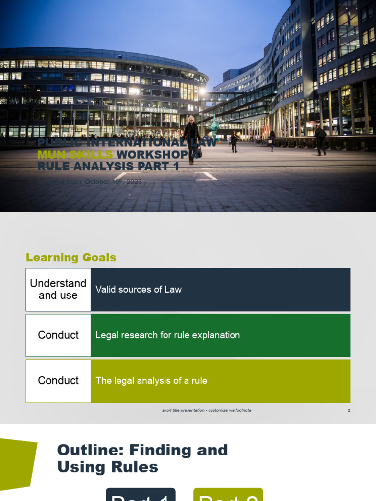 Legal Rule Analysis Part 1 SC | PDF | Legal Liability | International Law