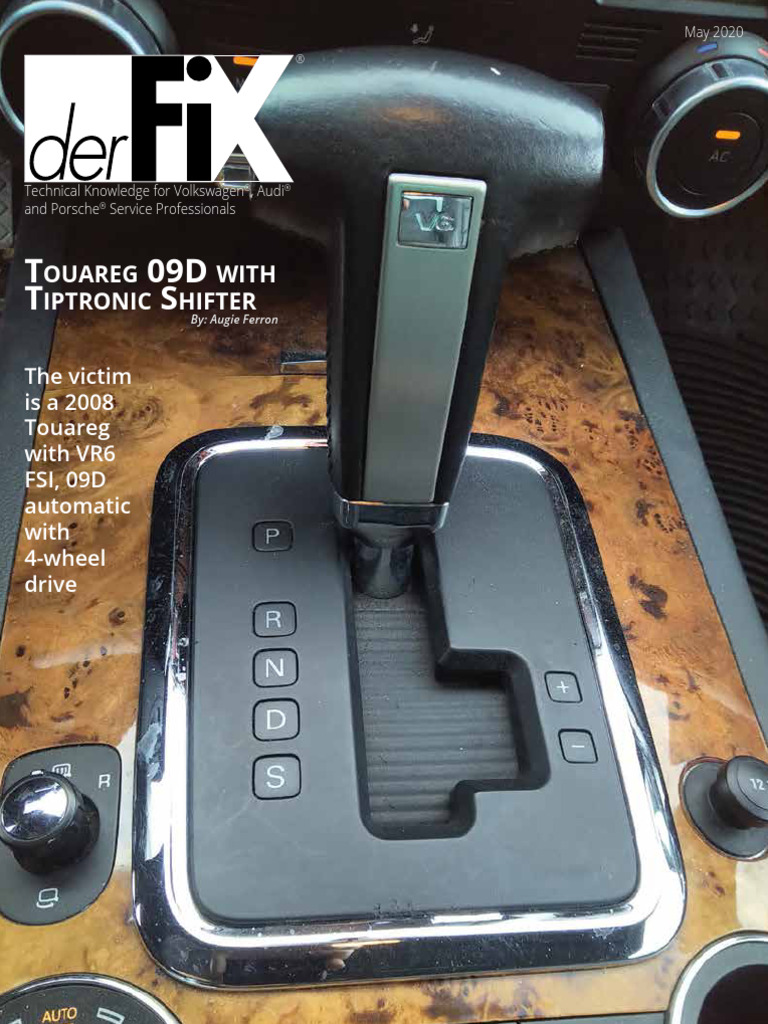Volkswagen-Touareg-09D-With-Tiptronic-Shifter | PDF