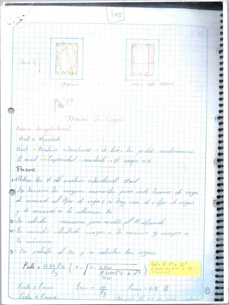 Diseño De Vigas Pdf