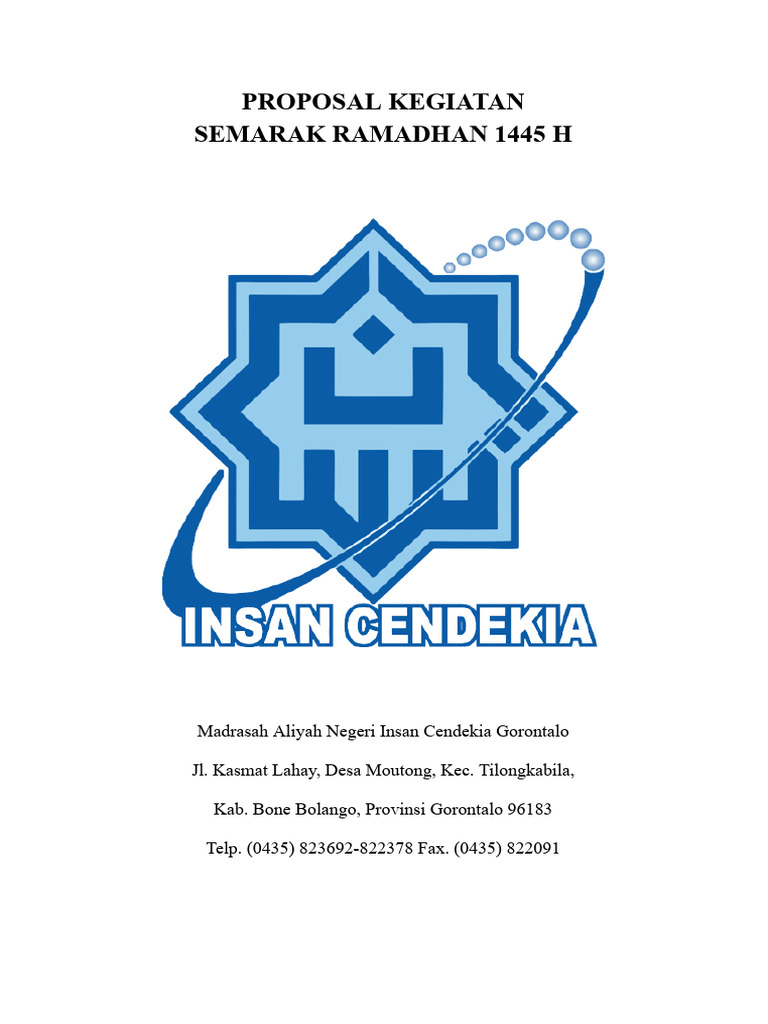 Proposal Semarak Ramadhan 1445 | PDF