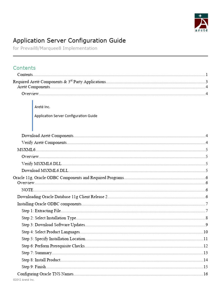 Application Server Configuration Guide Pdf Microsoft Windows Databases