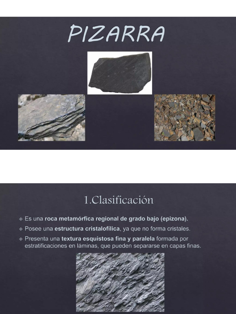 Roca Pizarra Granito | PDF