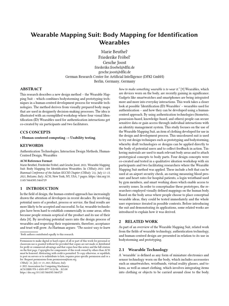Wearable_Mapping_Suit_Body_Mapping_for_I | PDF | Wearable Technology ...