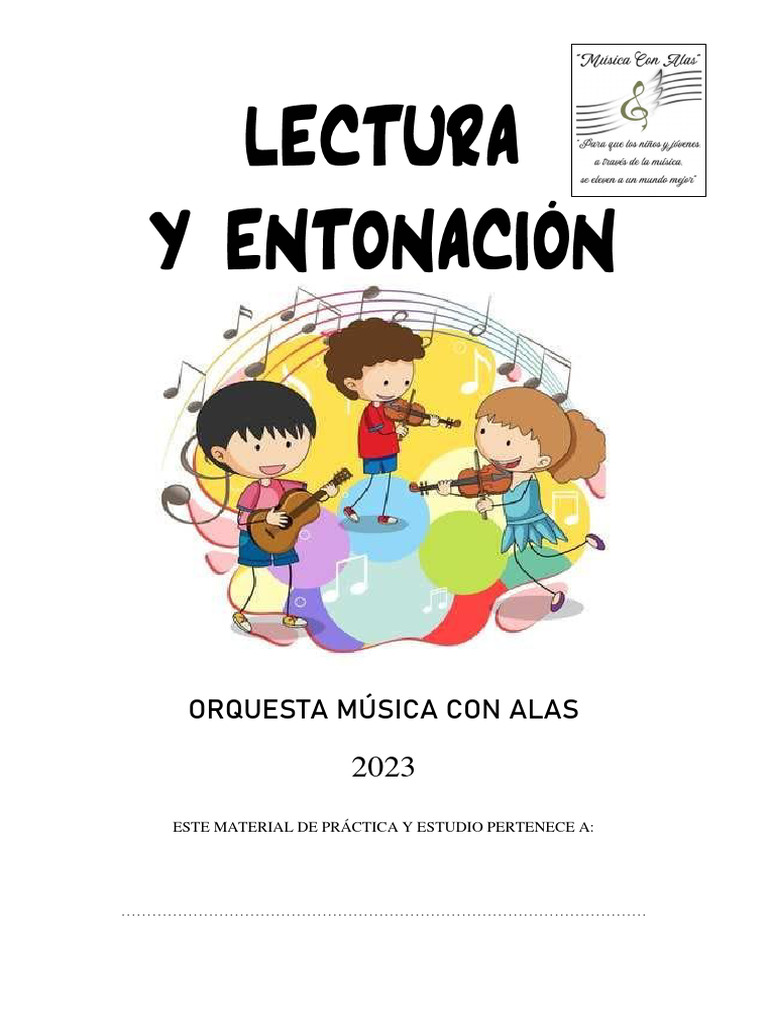 Lectura y Entonación Infantil 2 | PDF