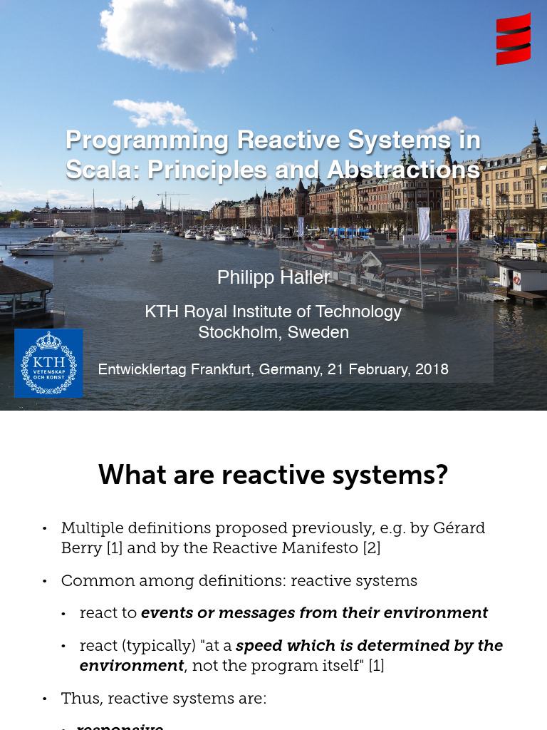 Principles Reactive Programming | PDF | Scala (Programming Language) | Information Technology