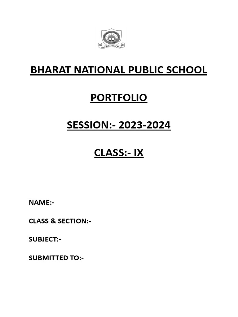 BNPS Cover Page | PDF
