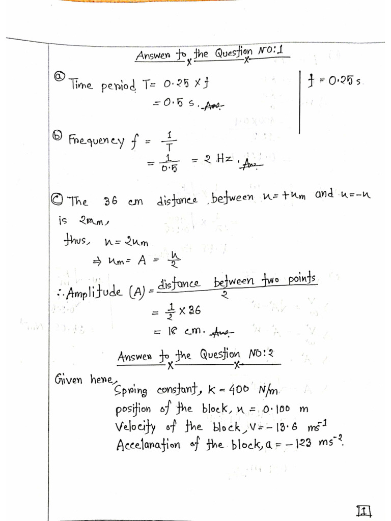 Physics-Assignment-1 | PDF