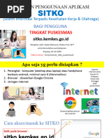 Panduan SITKO Kesjaor | PDF