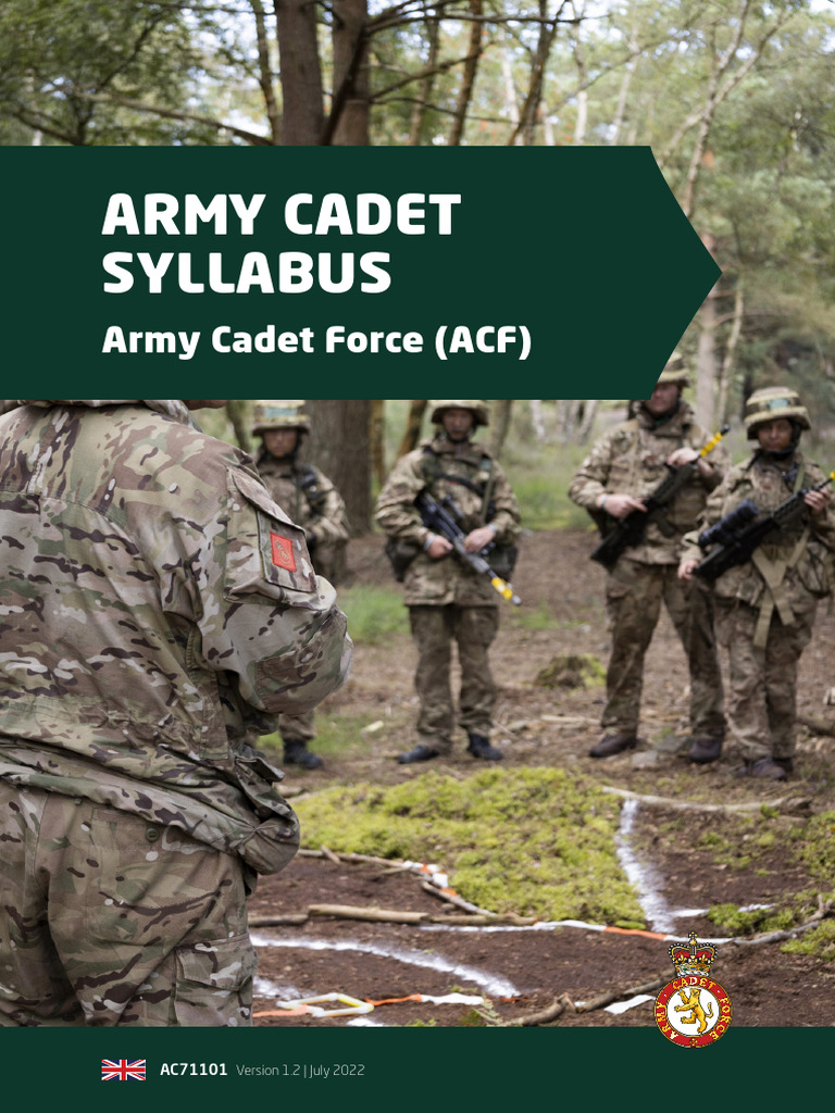 Army Cadet Syllabus | PDF | Military Organization | Military