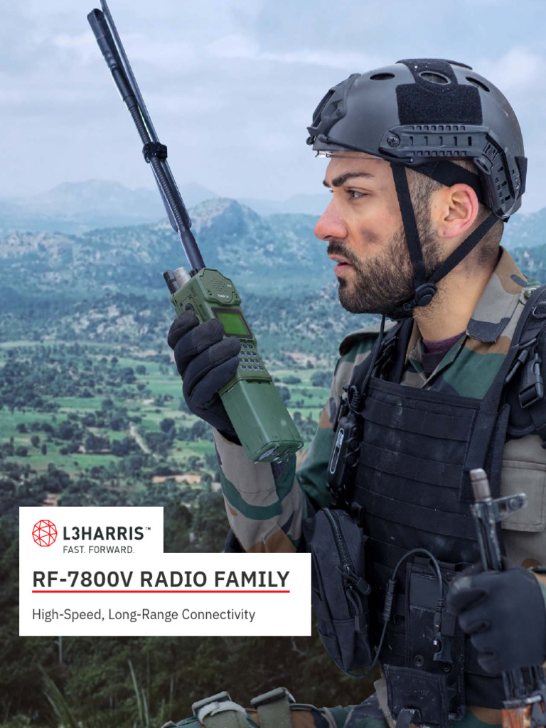 Cs Tcom RF 7800v Radio Family Brochure | PDF | Computer Network | Wi Fi