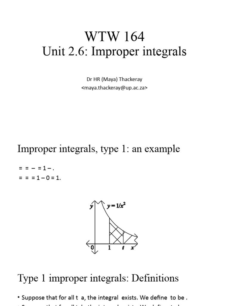Unit 2 PT 6 Improper Int | PDF