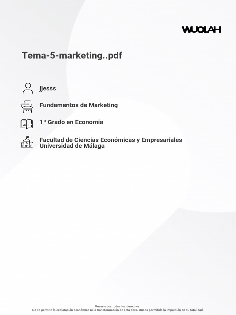 Tema-5-marketing. | PDF | Marketing | Metodología de encuesta