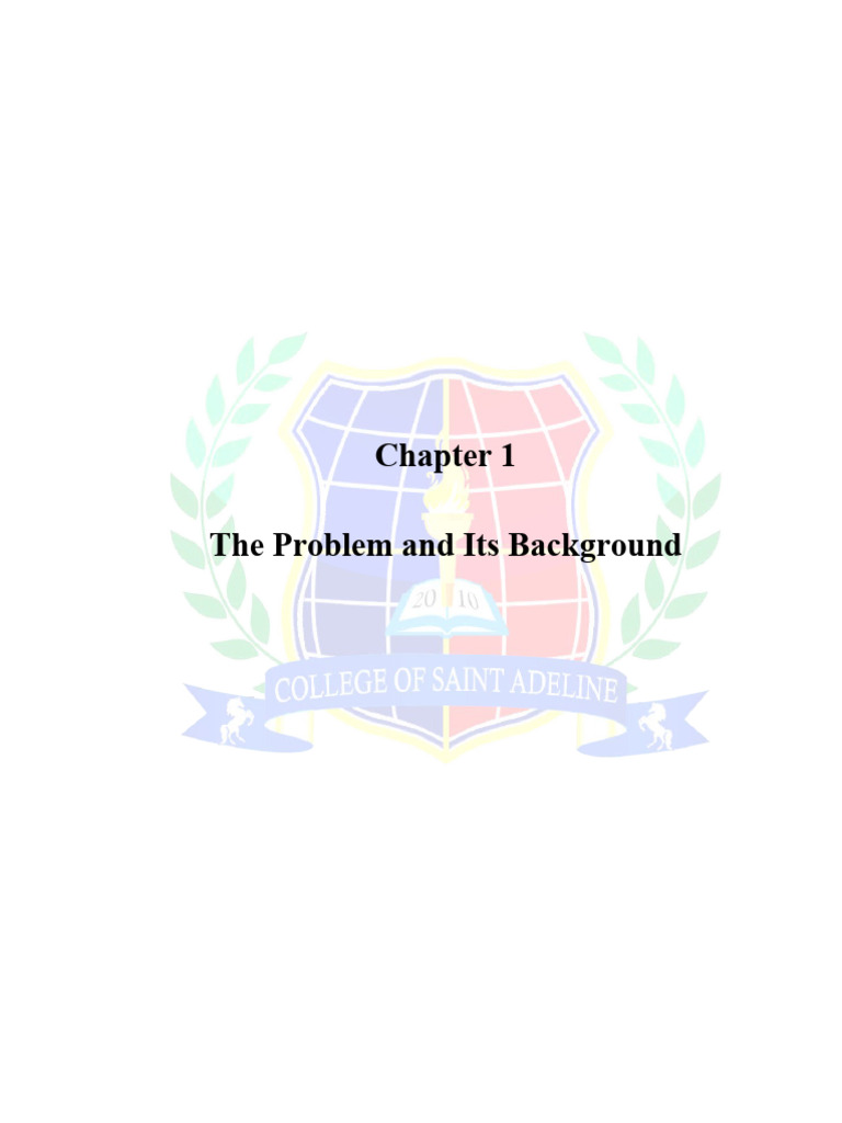 Format Chapter1 | PDF | Theory | Hypothesis