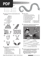 Test Diagnostyczny Z Języka Angielskiego - 4 Klasa | PDF